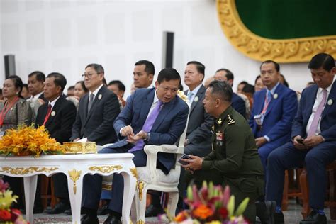 សម្ដេចធិបតី ហ៊ុន ម៉ាណែត ថ្លែងអំណរគុណសប្បុរសជន ដែលបានចូលរួមចំណែកឧបត្ថម្ភ