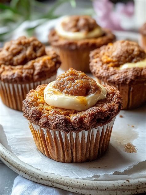 Ultimate Brown Butter Sweet Potato Cream Cheese Muffins Recipe
