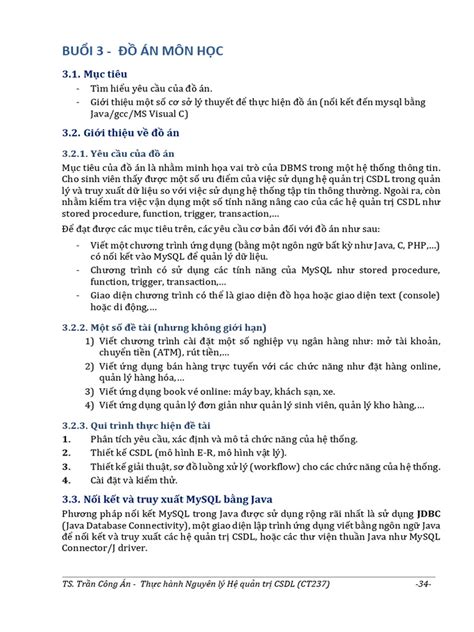 Thuc Hanh Dbms Ct237 Part3of3 Pdf