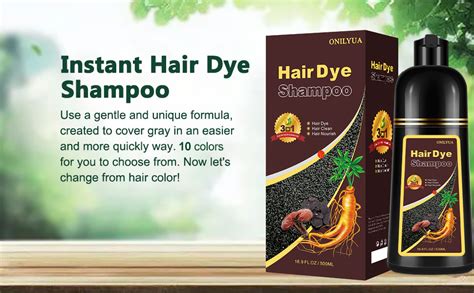 Agthyuve Deep Wine Red Hair Color Shampoo 169 Fl Oz