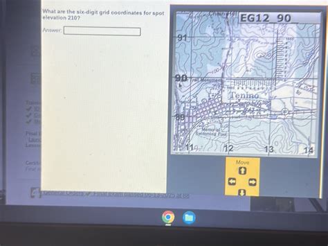 What Are The Six Digit Grid Coordinates For Studyx