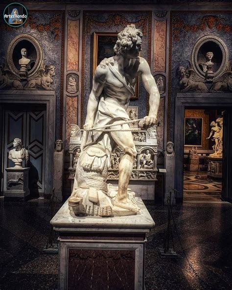 Artemondo On Instagram Il David Di Gian Lorenzo Bernini Scultura In Marmo Realizzata Tra Il