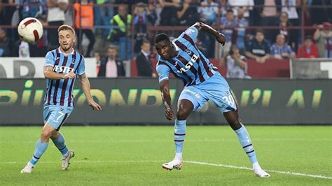 Trabzonspor da Paul Onuachu Beşiktaş karşısında sakatlık geçirdi