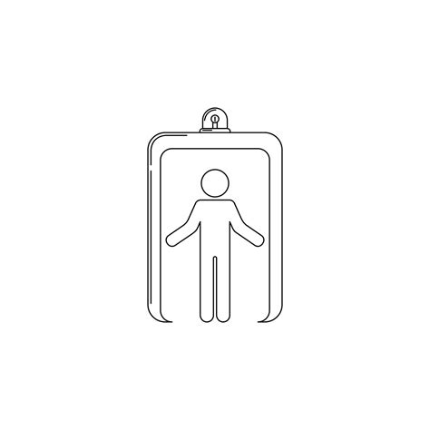 Metal Detector Vector Icon Illustration 23199139 Vector Art At Vecteezy