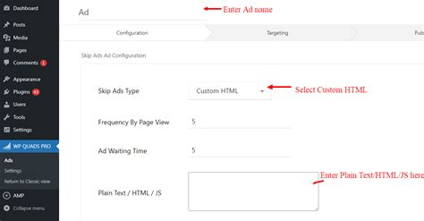 what is skippable ad and how to use it wp quads pro