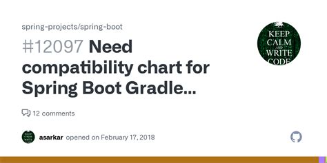 Need Compatibility Chart For Spring Boot Gradle Plugin With Gradle
