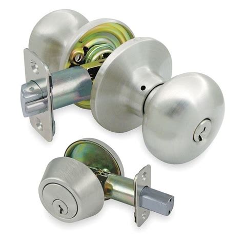 Zoro Select Knob Lockset Mechanical Entrance Grd Vmx Zoro