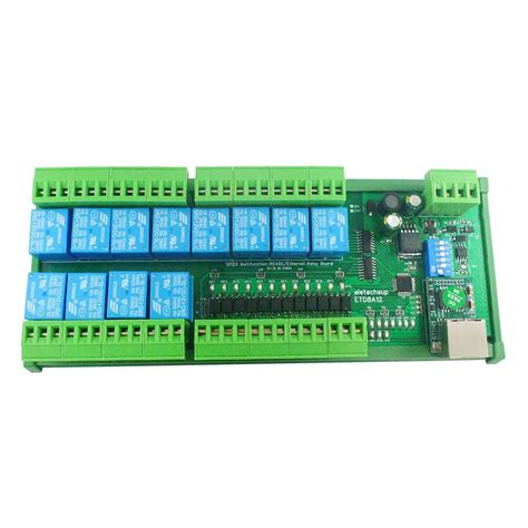Rs485 Relay Switch Module Review Versatile Automation Control Electronikz