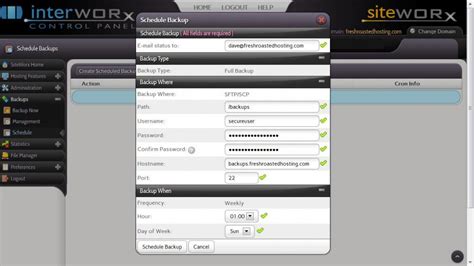 Interworx Hosting Fresh Roasted Hosting