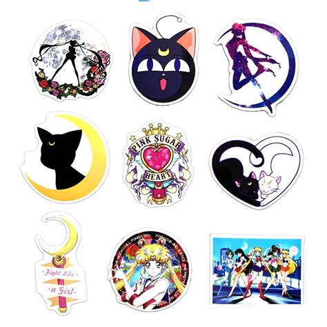 Sailor Moon Sticker Pack Amazing Sticker Co
