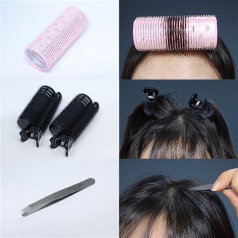 루이본 셀프 헤어스타일링 템 3종 추천 뿌리볼륨 헤어롤 추천 루이본 볼륨 뿌리 집게 열전도 앞머리 올리브영 헤어롤 족집게
