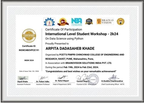 Arpita Khade On Linkedin Pythonprogramming Brainovision