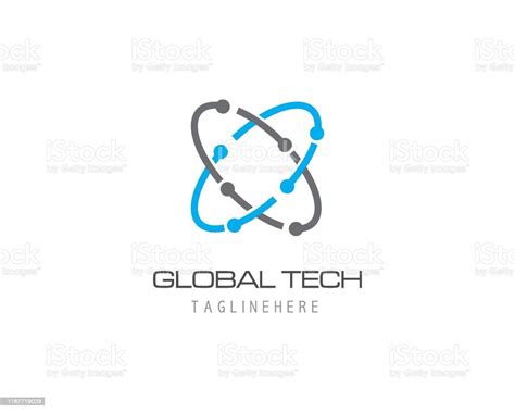 業務技術徽標範本向量圖形及更多企業圖片 企業 商務 圓形 Istock