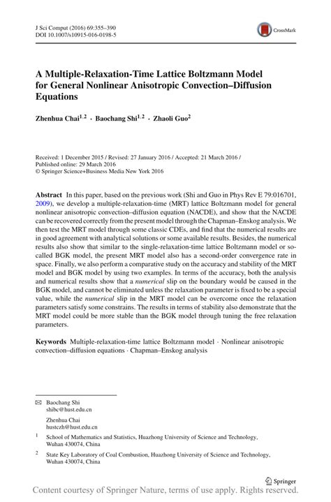 A Multiple Relaxation Time Lattice Boltzmann Model For General