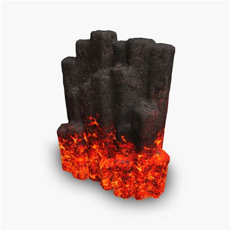 Free 3d Cave Crystal 1 Lava Model Turbosquid 2066084