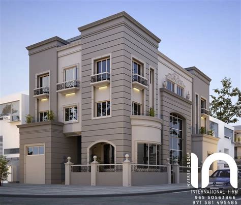 تصميم واجهة كلاسيك من تصميم ايجي ريفيت Architecture Building Design