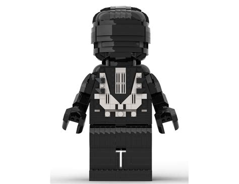 Lego Moc Blacktron Mega Figure By Jeffy O Rebrickable Build With Lego