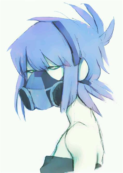 Noodle Gorillaz Mask