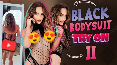 Black Bodysuit Try On Ii Hannahjames710 Clips4sale