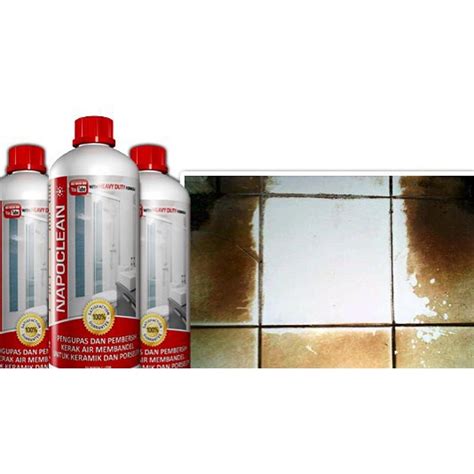 Jual Pembersih Lantai Hanya Dengan Dikuas Napoclean Heavy Duty Merah