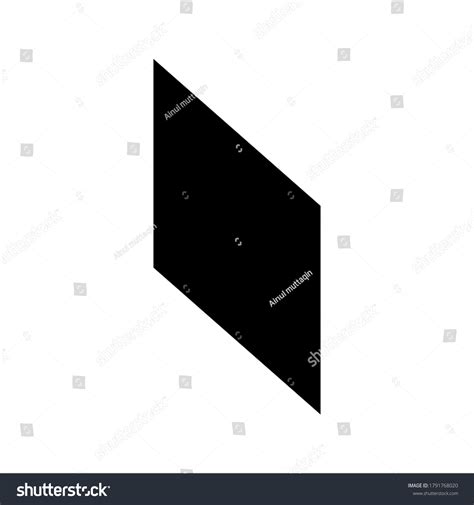 Parallelogram 모양 그림 벡터 그래픽 유아용 스톡 벡터로열티 프리 1791768020 Shutterstock