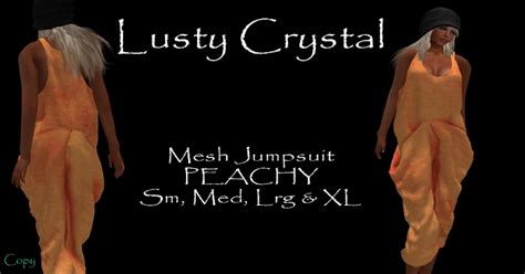 Second Life Marketplace Lusty Overalls Boxed Lc Peachy