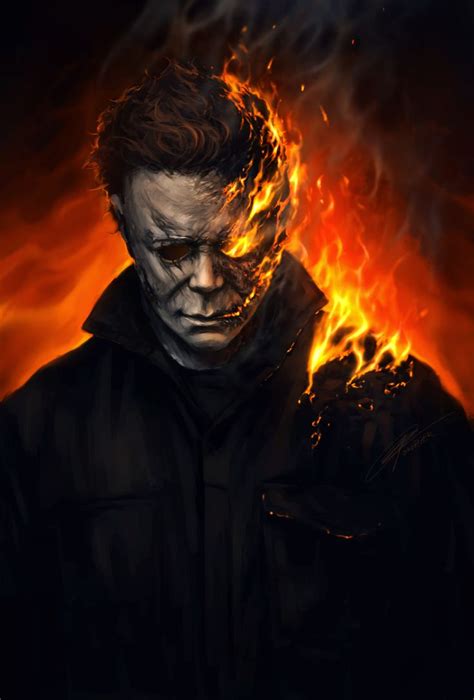 Halloween Kills By Omurizer On Deviantart Michael Myers Art Scary