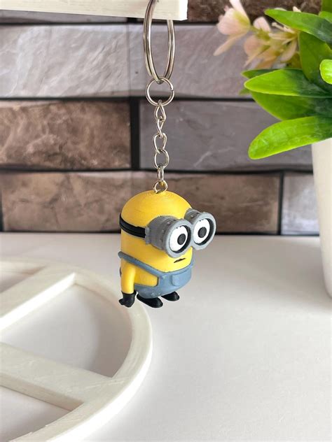 Minions Keychain Includes Key Ring Perfect T For Despicable Me Fans