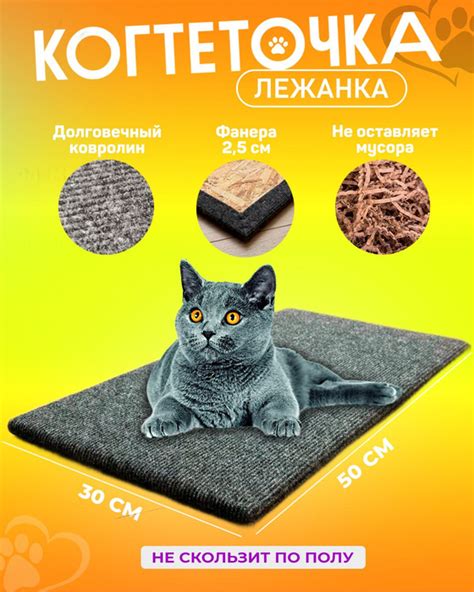 Когтеточка для животных ковролиновая купить с доставкой по выгодным