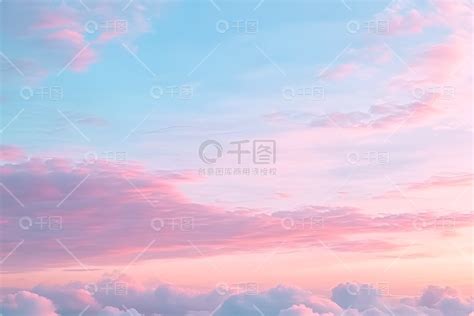 浅蓝粉色ai数字艺术 春天简约梦幻风浅蓝粉色渐变天空云朵背景 Ai图片免费下载 Png格式 4032像素 编号72013780 千图网