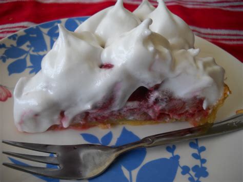 Rhubarb Raspberry Meringue Tart Laws Of The Kitchen