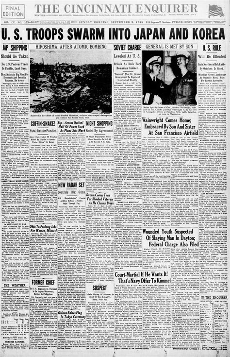 Mark Mcgwires 62nd Home Run Enquirer Historic Front Pages From Sept 9