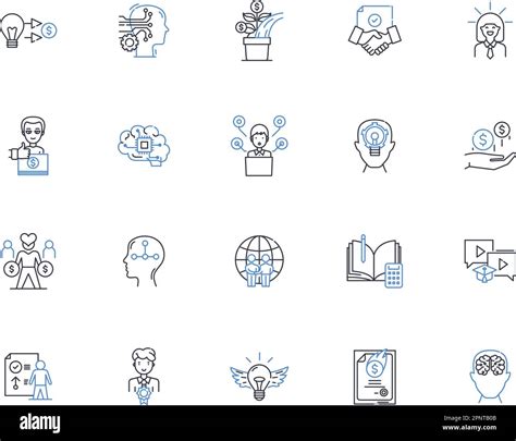 Catalyst Line Icons Collection Reaction Acceleration Enzyme Promoter Activator Facilitator