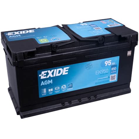 Akumulator EXIDE Start-Stop AGM 12V-95Ah (EK950) | Top Start