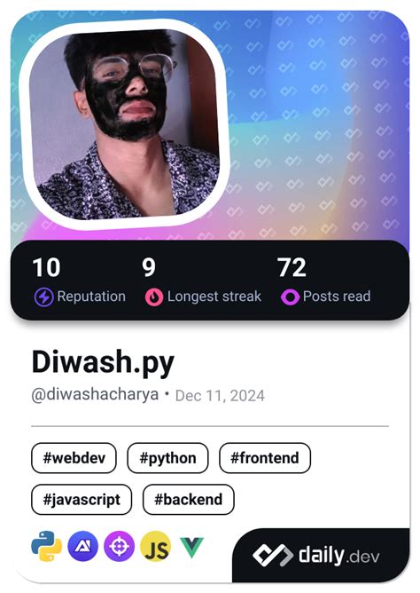 Diwash2020 Diwash Acharya · Github