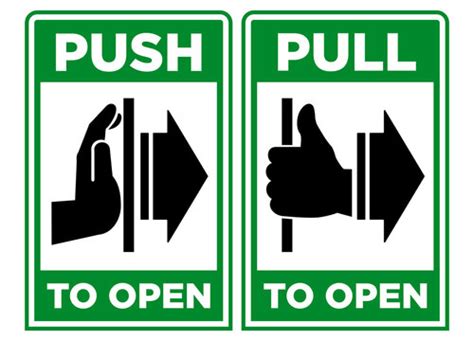 Pull Door Clipart