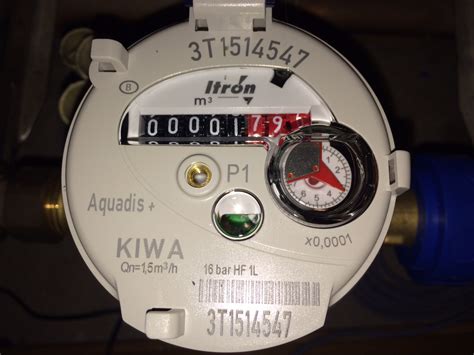 watermeter reading with a raspberry pi and inductive proximity sensor