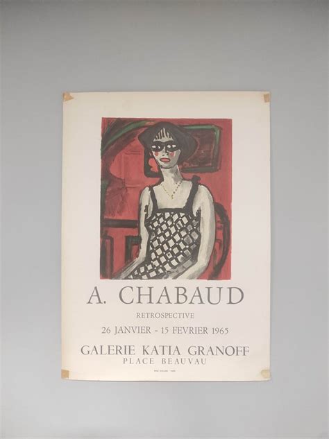 After Auguste Chabaud Exposition Katia Granoff Paris Catawiki