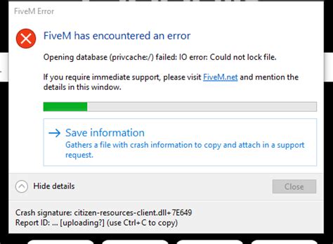 Can T Launch Fivem FiveM Client Support Cfx Re Community