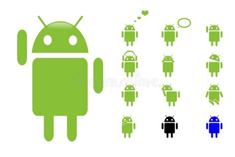 Android Icons Editorial Photo Illustration Of Operating