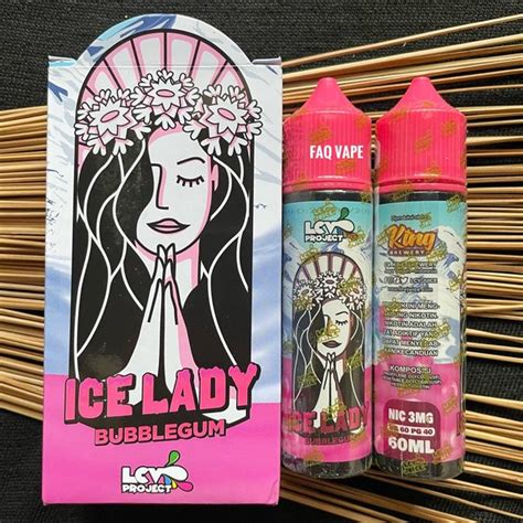 Jual Ice Lady 60ml Liquid Vape Freebase By Lcv Project Fv Di Lapak