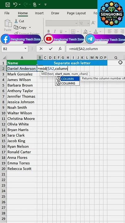 Excel Formula Tricks That Will Make You A Spreadsheet Wizard Youtube