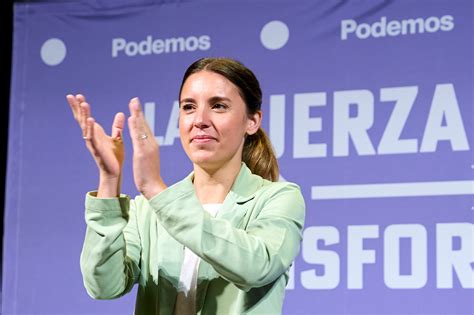 Irene Montero Traduce La Dimisión De Rubiales En Una Victoria Del
