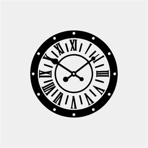 Premium Vector Clock Icon Set Time Clock Icons Collection Line Clocks