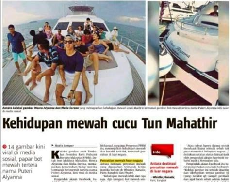 Mahathir And His 3 Sons Became Billionaires In Just 10 Years