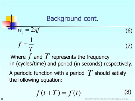 Ppt Numerical Methods Introduction To Fourier Series Part