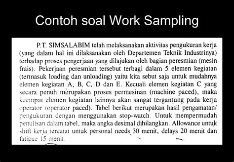 Work Samplingpptx