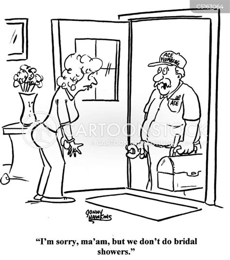Funny Shower Cartoon
