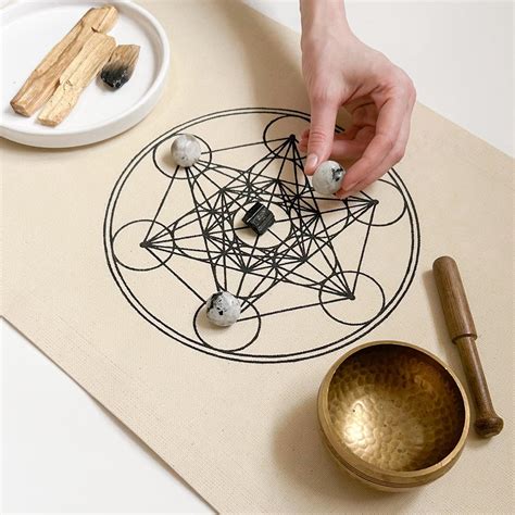 Коврик для работы с кристаллической решеткой