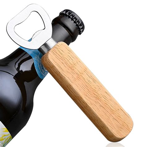 Abridor De Botellas De Madera Personalizado Con Grabado Abridor De
